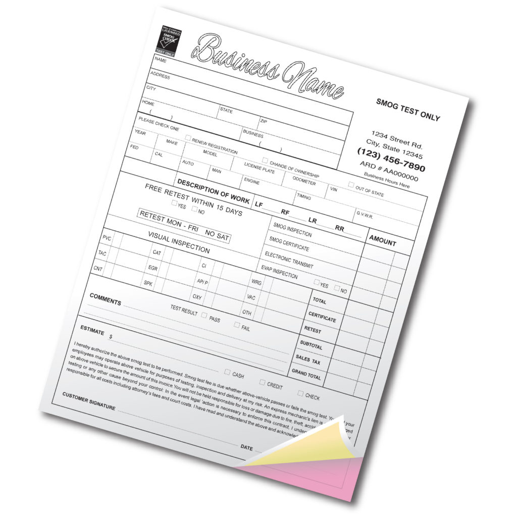 NCR Forms B&W | Print That Now